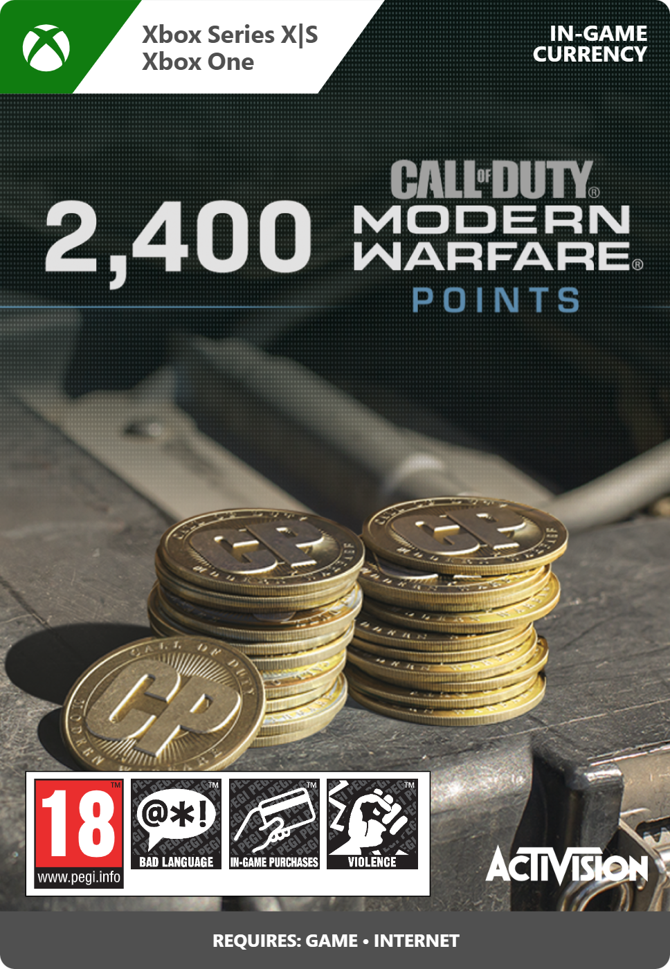 Buy Call of Duty®: Modern Warfare Points - 2,400 Microsoft Key ...